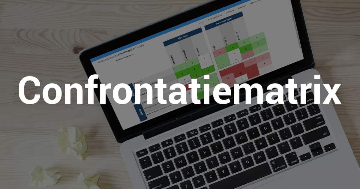 Confrontatiematrix maken | Jouw SWOT en confrontatiematrix opstellen